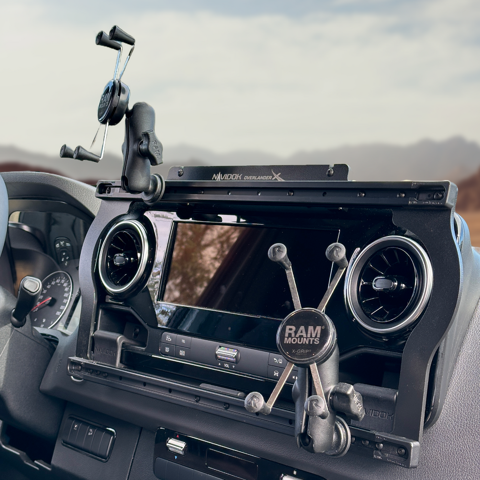 NAVIDOK Overlander X - Mercedes Sprinter Dash Mount – NomadLink Upfitters